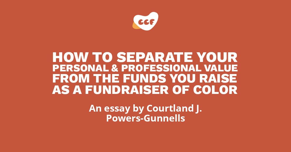 How to separate your personal & professional value from the funds you ...